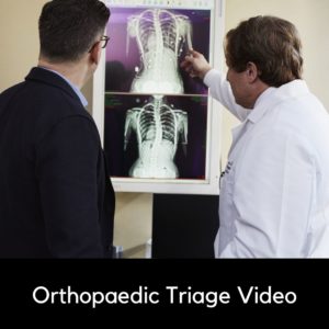 Triage Video | OrthopaedicsCanada.com
